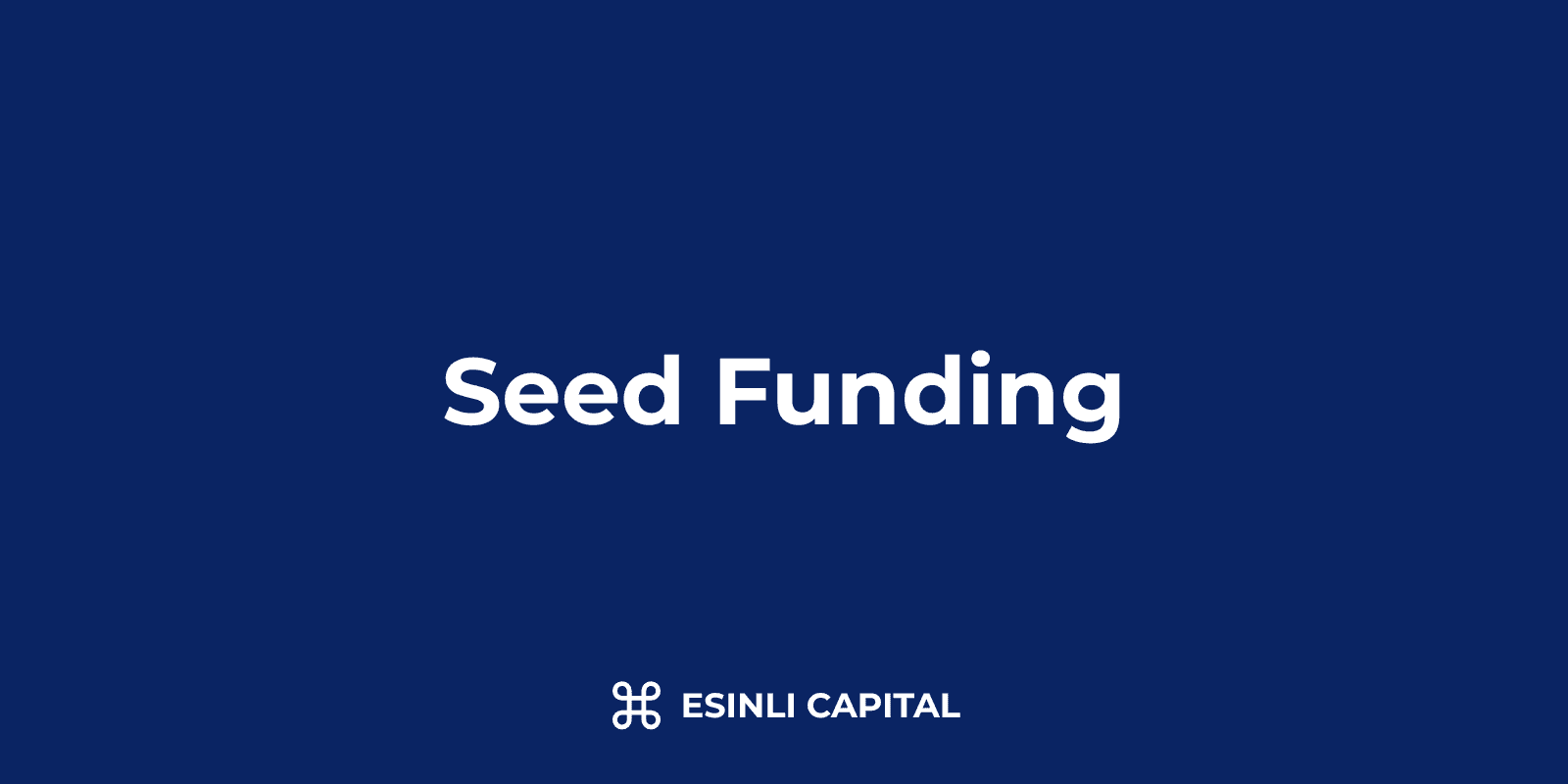 Seed Funding: Definition, Process & Typical Terms | Esinli Capital